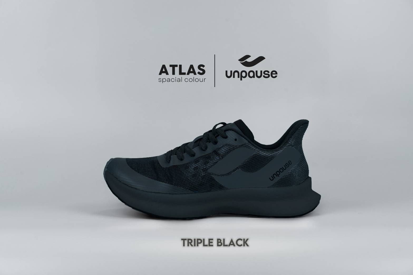 Unpause Atlas Triple Black Special Edition – Unpause Running Shoes
